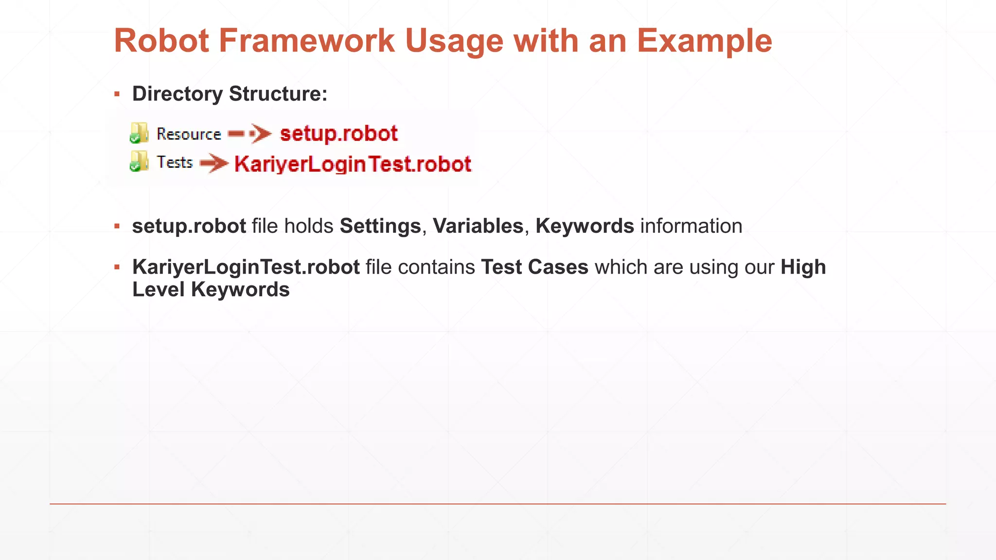 Robot Framework | PPTX