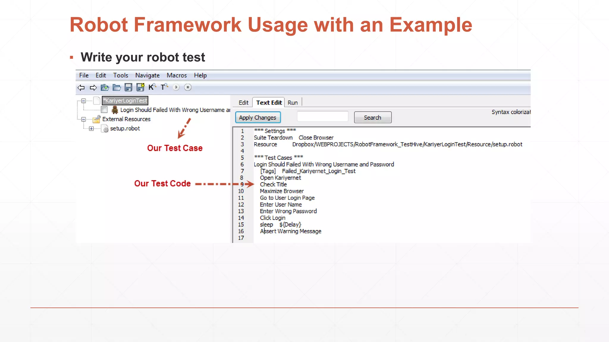 Robot Framework | PPTX