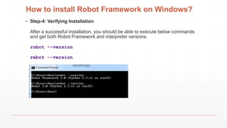 Robot Framework | PPTX