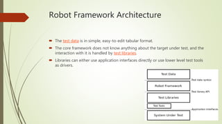 Robot framework | PPTX