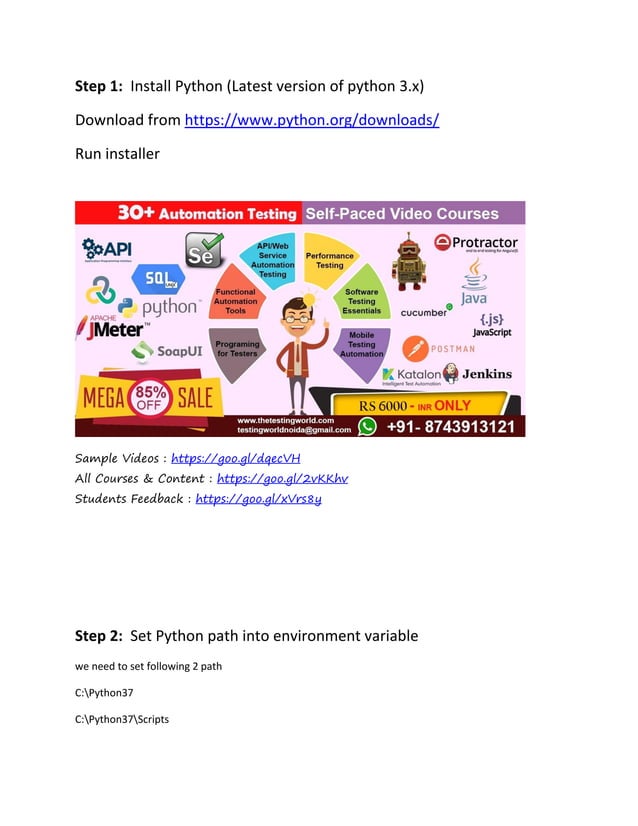 Robot Framework Pdf