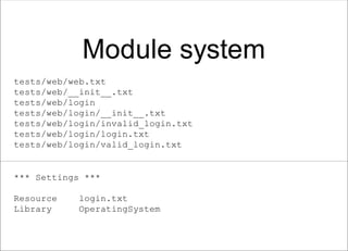 Robot Framework – ATDD for ambitious, heterogenous environments | PDF