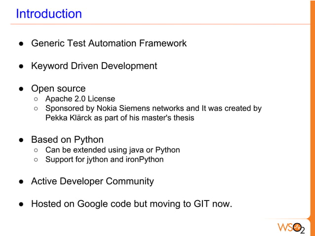 Robot Framework And Selenium2 Library