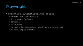 Robot framework en Browser Library | PPT