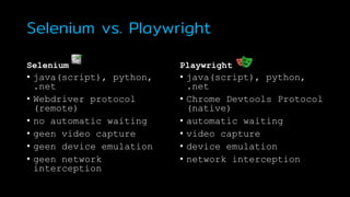 Robot framework en Browser Library | PPT