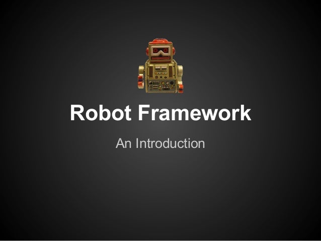 Introduction To Robot Framework External