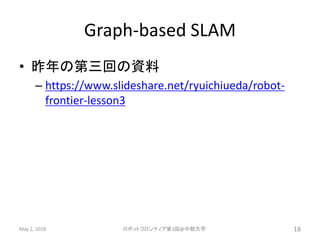 Robot frontier lesson3 2018 | PPT