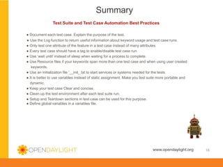 Integration Group - Robot Framework | PPTX