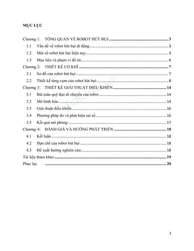 Ro bot hut bui thuyet minh bao_cao_cuoi_ky_111 | PDF