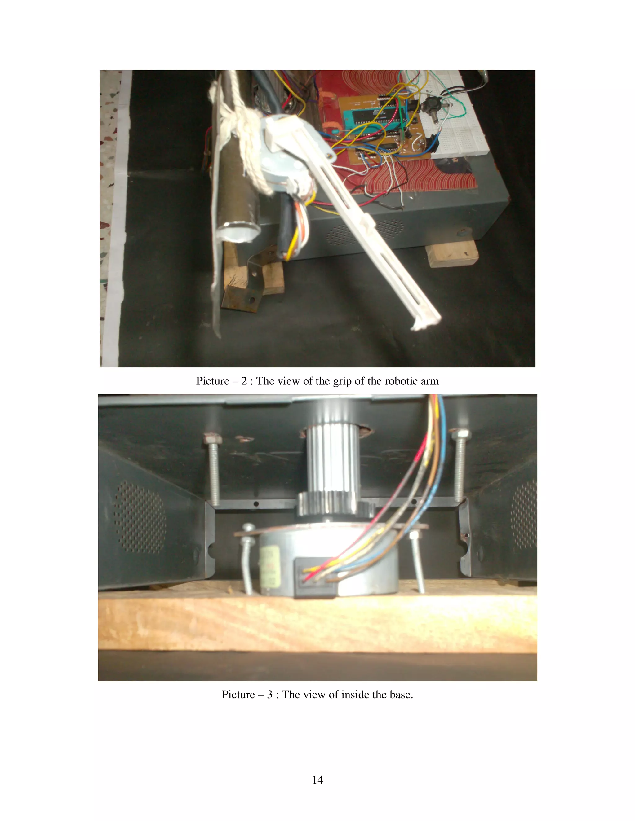 Microcontroller Based Robotic Arm Control Pdf