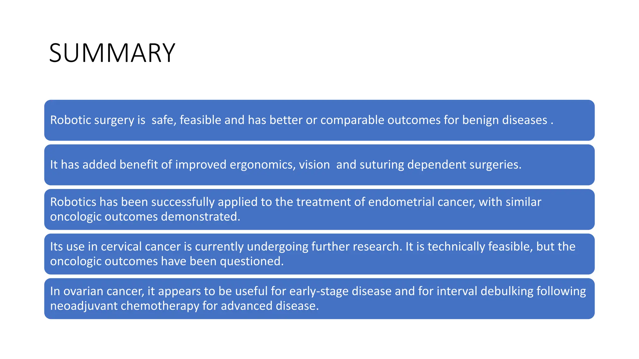 ROBOTIC SURGERY-CURRENT STATUS IN GYNECOLOGY | PPTX