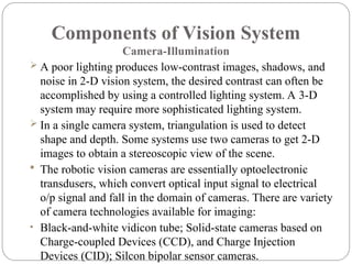 ROBOTIC-VISION-include image processing techniques | PPT