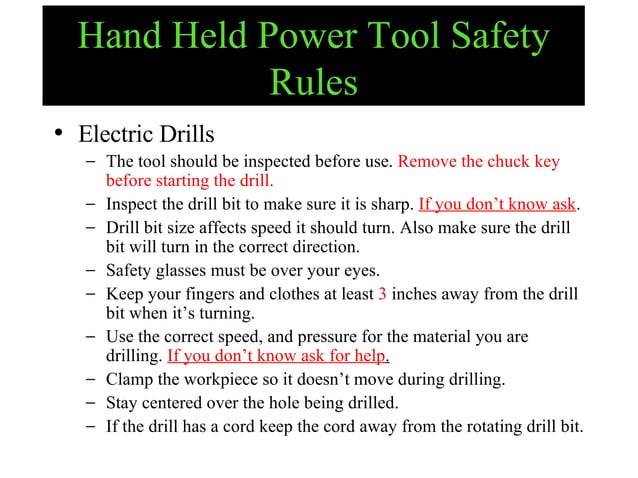 Robotic Workshop Safety Tips | PPT | Woodworking | Arts and Crafts