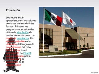 DEFINICION Y TIPOS DE ROBOT | PPSX