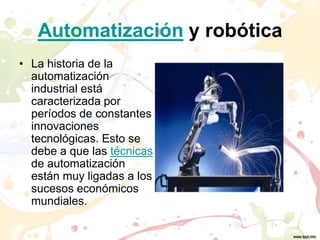DEFINICION Y TIPOS DE ROBOT | PPSX