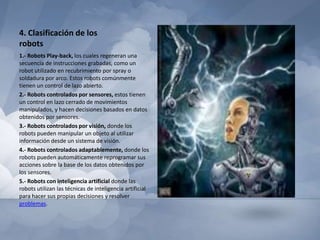 DEFINICION Y TIPOS DE ROBOT | PPSX