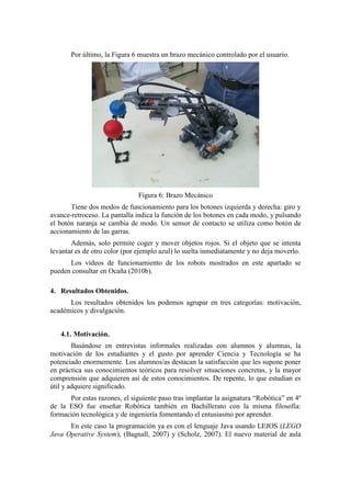 Robotica educativa en_ensenanza_secundaria | PDF