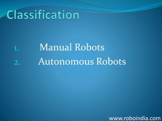 Robotics and automation | PPT