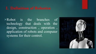 Robotic application | PPT