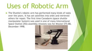 Robotic arm | PPTX
