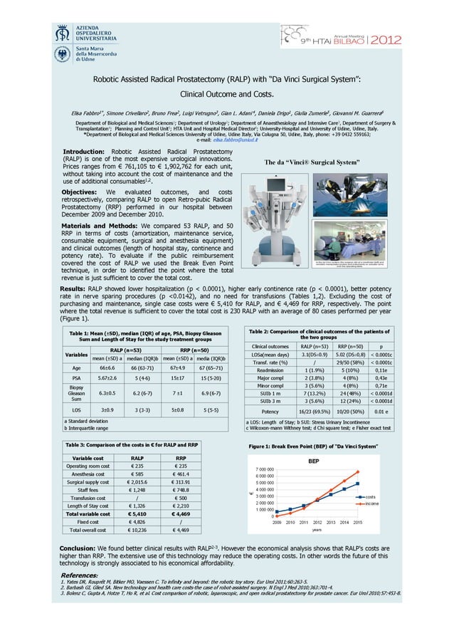 Robotic assisted radical protatectomy with da vinci surgical system | PDF | Surgery | Medical Health