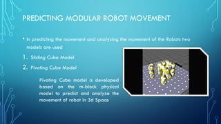 M-Blocks: A New Invention in Modular Robots | PDF