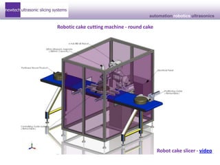 Robotic cake cutting | PPTX | Desserts and Baking | Food & Drink
