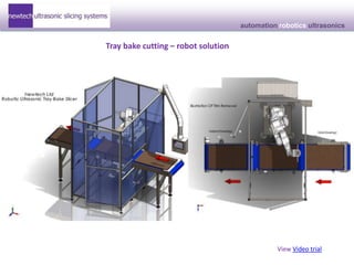 Robotic cake cutting | PPTX | Desserts and Baking | Food & Drink