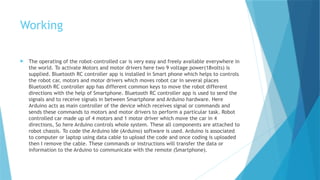 Robotic car ppt (1)1.pptx project presentation | PPT