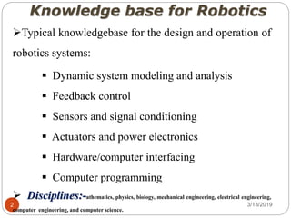 Robotic ch 1 1 | PPTX