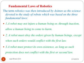 Robotic ch 1 1 | PPTX