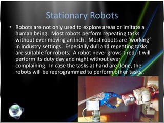Robotic for presentation 11 10-2018 | PPT