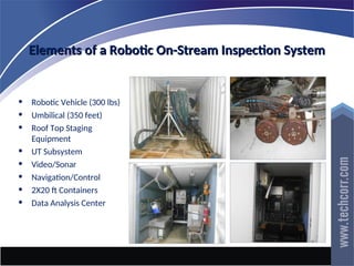 Robotic Inspection for Above ground storage | PPT