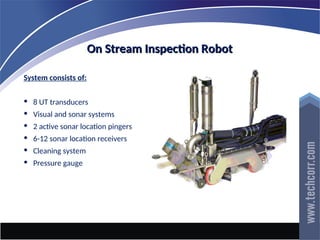 Robotic Inspection for Above ground storage | PPT