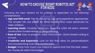 robotic kit for kids where fun meets learning.pdf