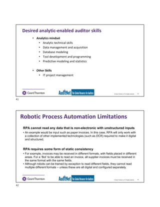 Robotic Process Auditing | PDF | Web Conferencing | Computer Software ...