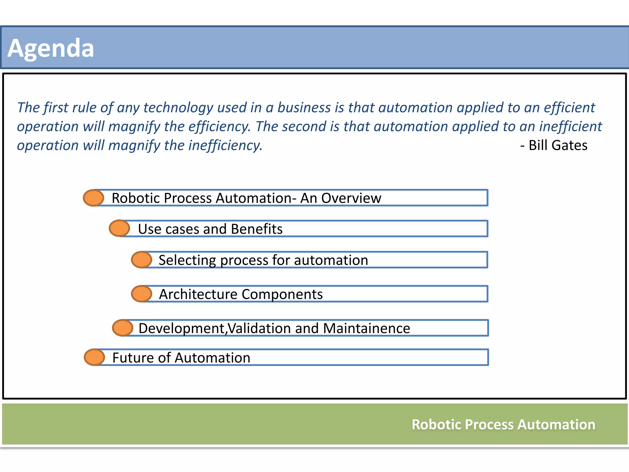 Robotic process automation | PPTX