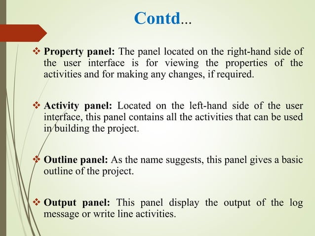 Robotic Process Automation with UiPath Studio | PPTX | Robotics ...