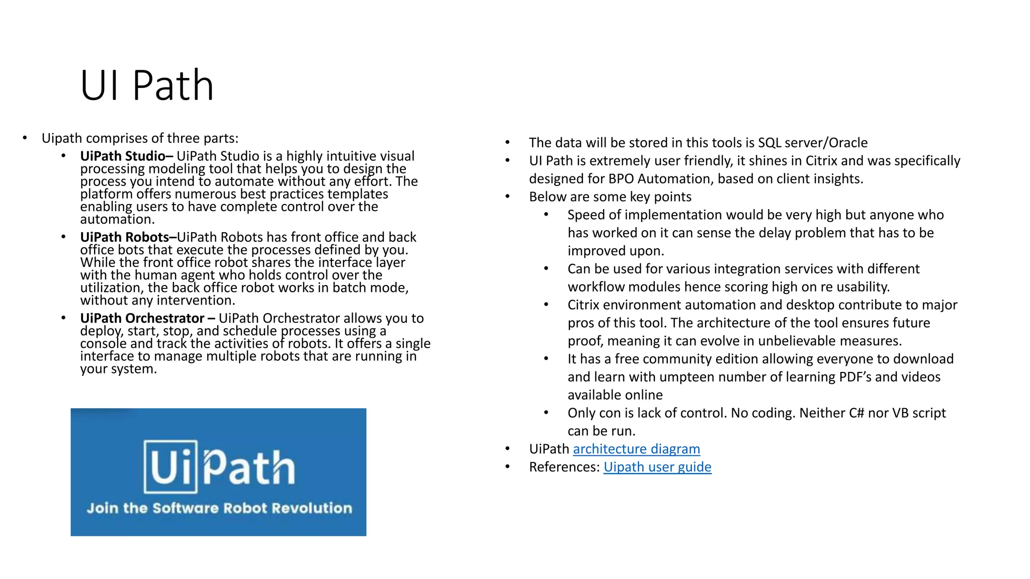 Robotic Process Automation Introduction Pptx