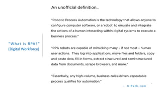 Robotic Process Automation (RPA)_Harvesting a Competitive Advantage | PPT