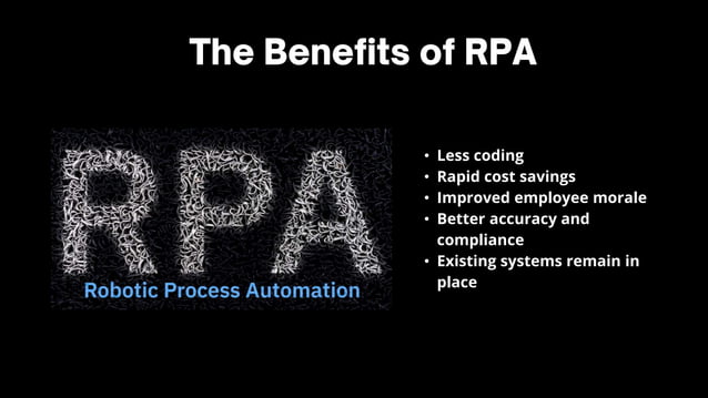 Robotic Process Automation (RPA) Automation Software That anyone Can ...
