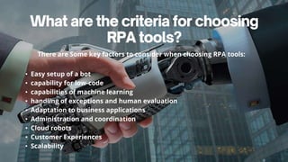 Robotic Process Automation (RPA) Automation Software That anyone Can ...
