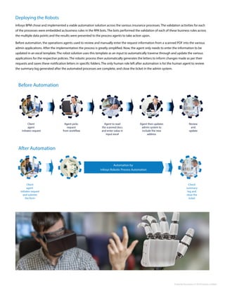 Robotic process automation simplifies insurance processes | PDF