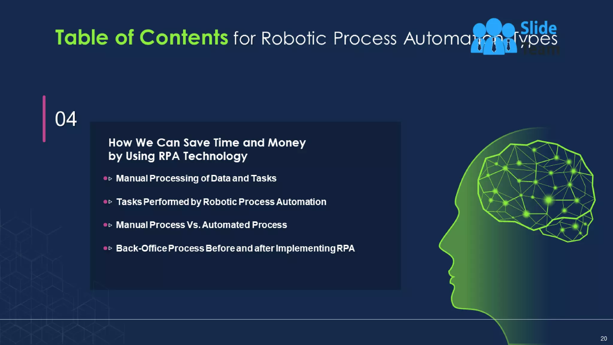 Robotic Process Automation Types Powerpoint Presentation Slides | PPT