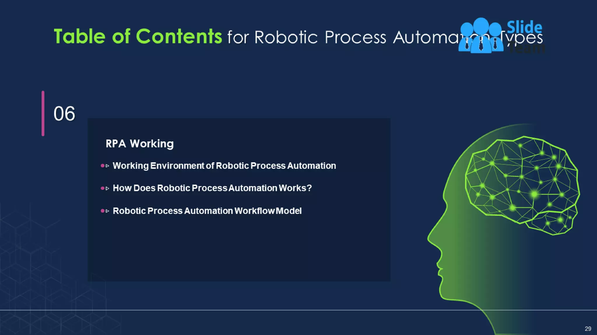 Robotic Process Automation Types Powerpoint Presentation Slides | PPT