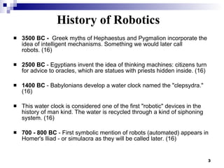 Robotic Project | PPT