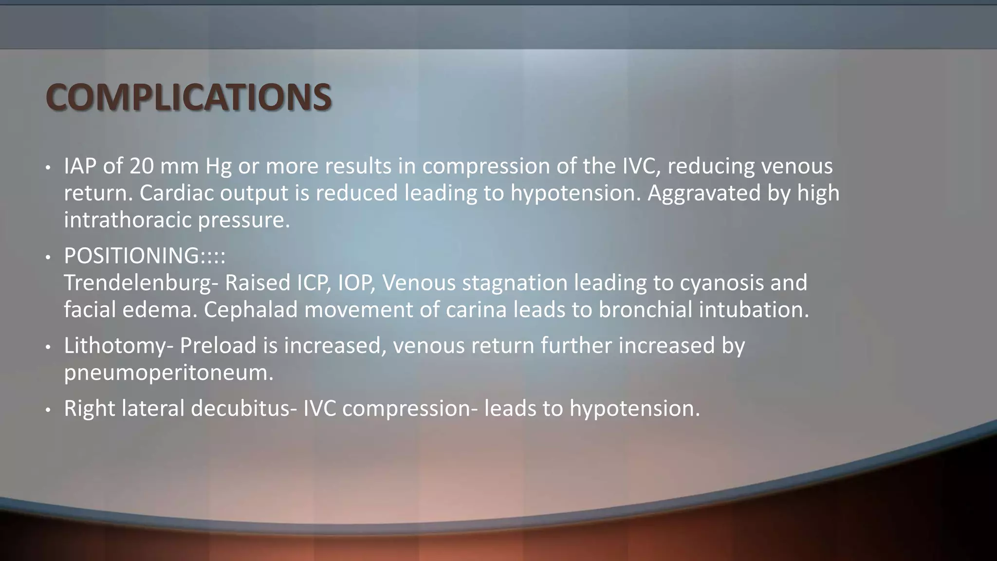 Robotic Surgery- Anaesthesia Considerations | PPTX