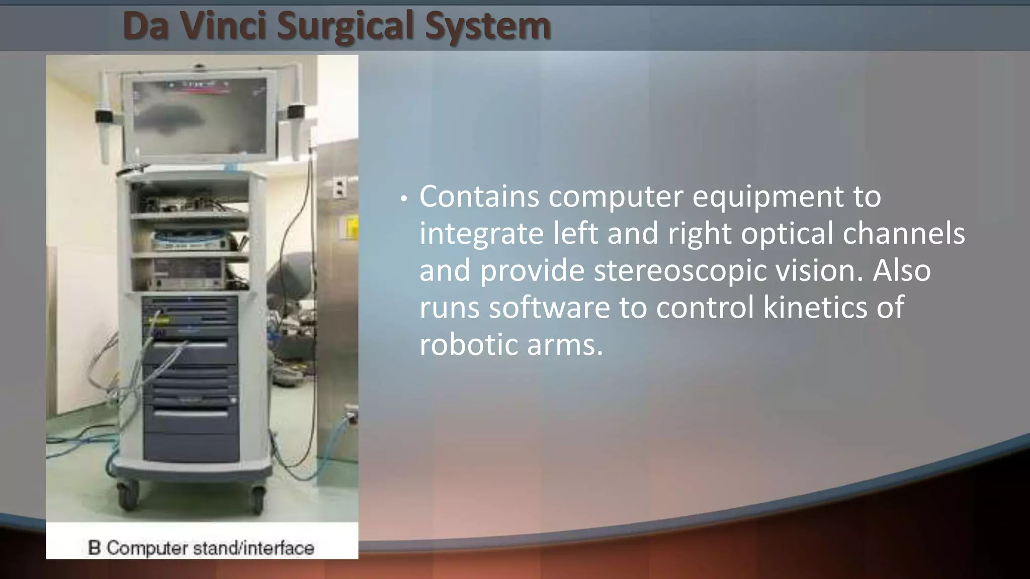 Robotic Surgery- Anaesthesia Considerations | PPTX