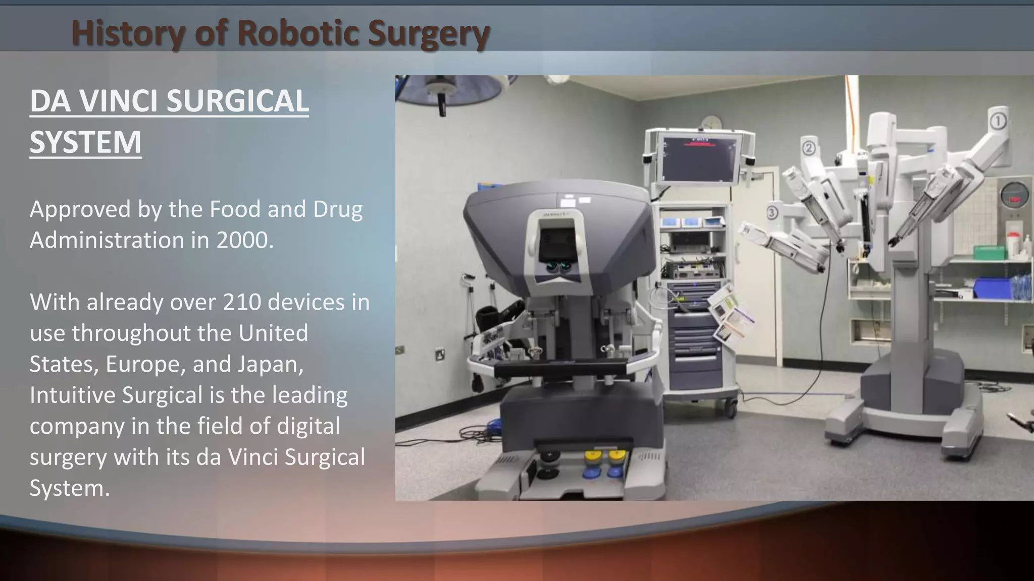Robotic Surgery- Anaesthesia Considerations | PPTX