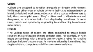 Introduction and basic types of the robots | PPT